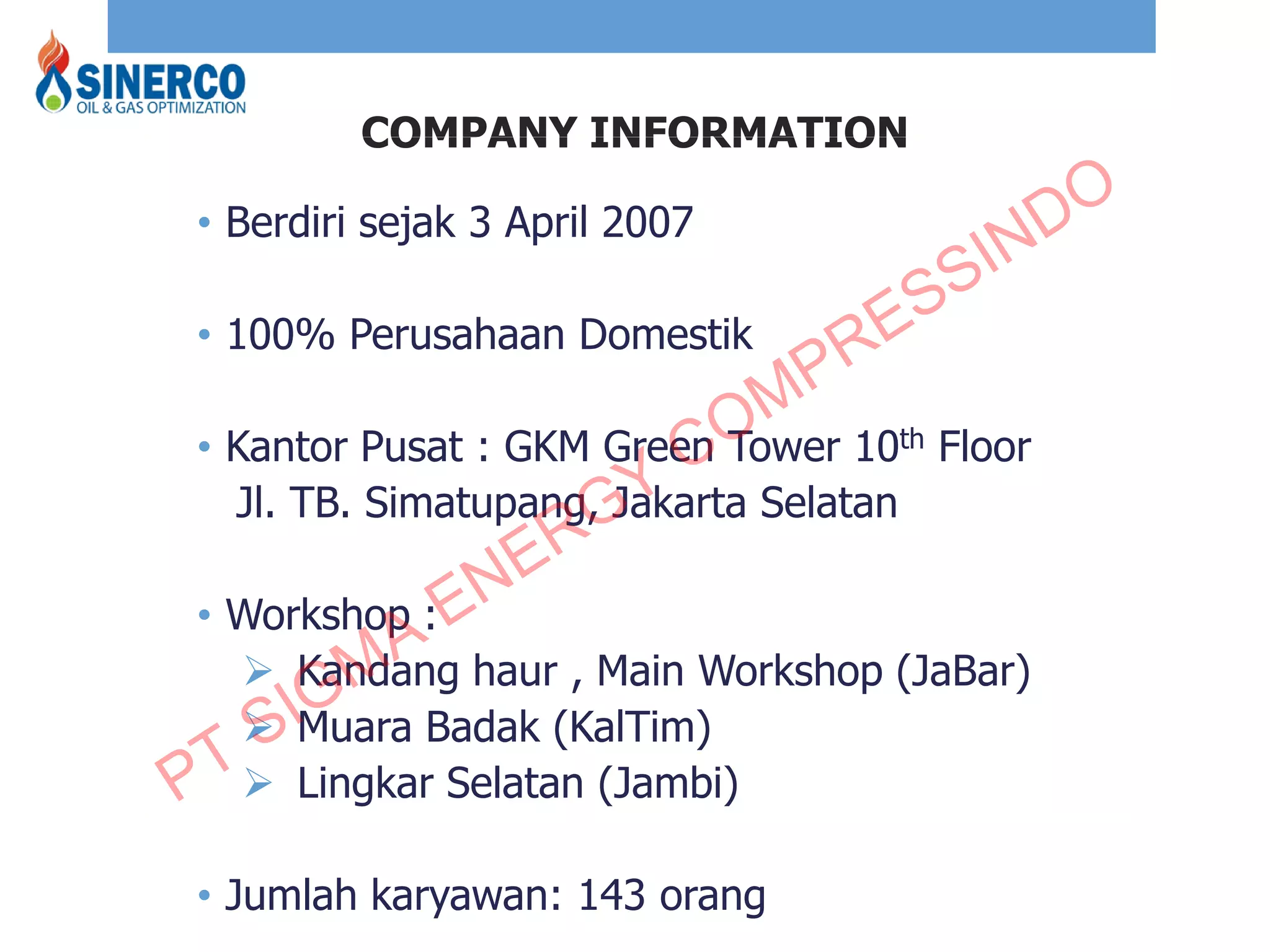WELLHEAD COMPRESSOR Contoh Presentasi 2016 | PDF