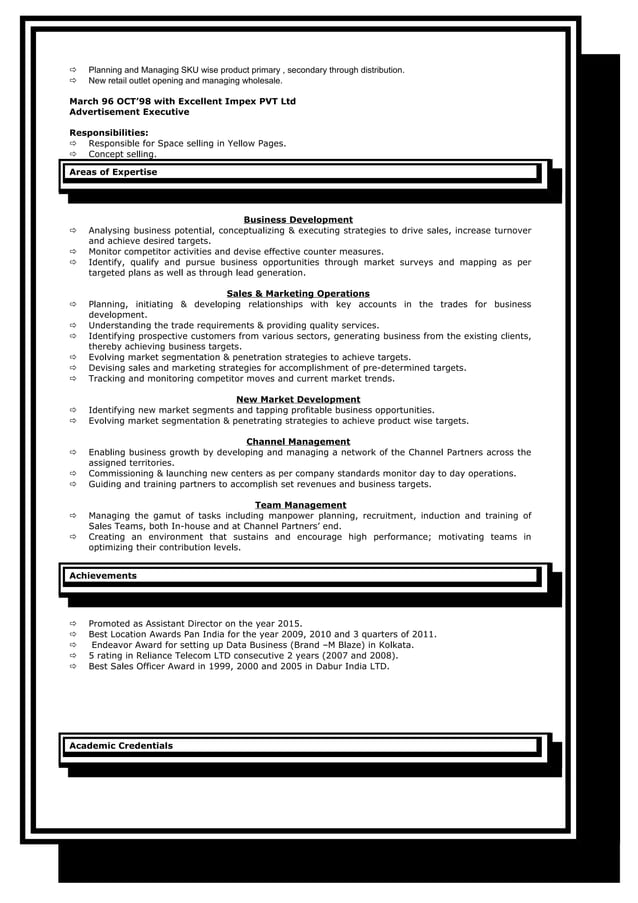 Atanu Roy Resume | PDF