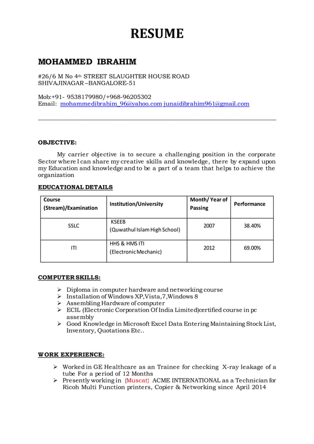 Mohammed Ibrahim | DOCX