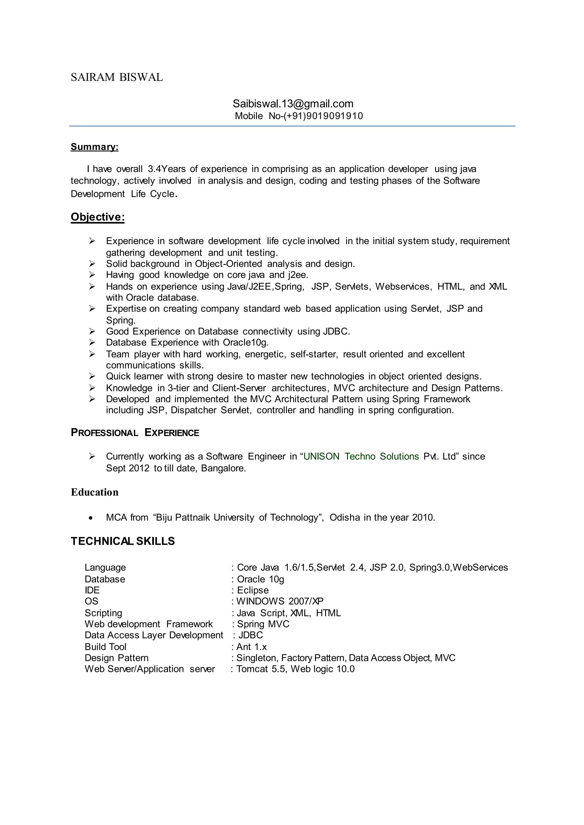 SAIRAM_Resume | DOCX
