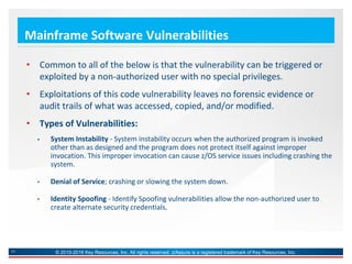 Closing Mainframe Integrity Gaps | PPT