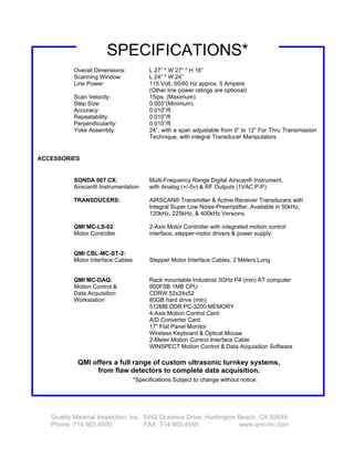 QMI 2014 Instrumentation Catalog | PDF