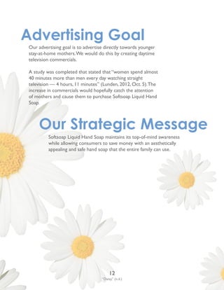 Softsoap Creative Brief | PDF | Skin Care | Beauty