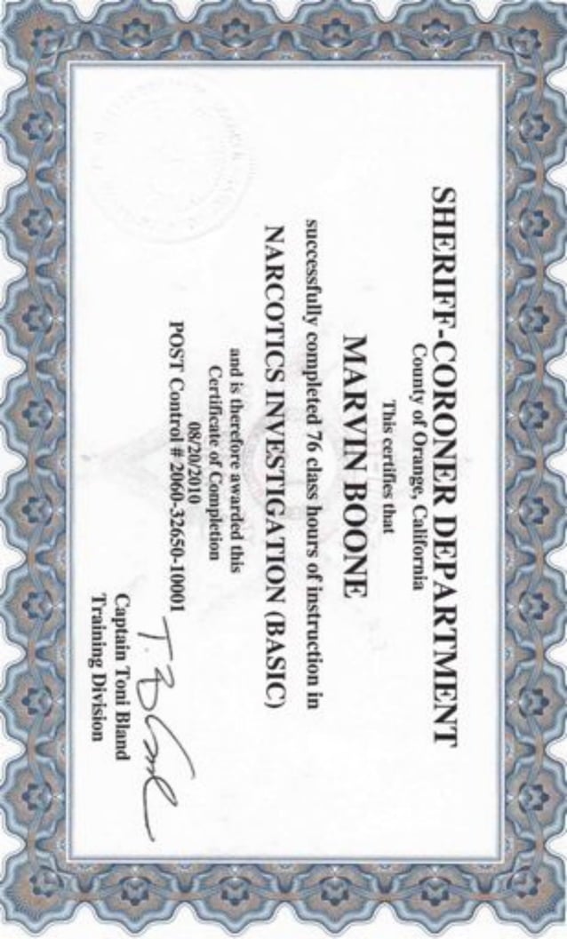 NARCOTICS INVESTIGATION | PDF