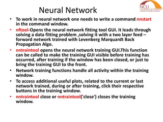 Detection and recognition of face using neural network | PPTX