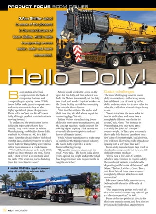 ACT Mar 16 Hello Dolly Article | PDF