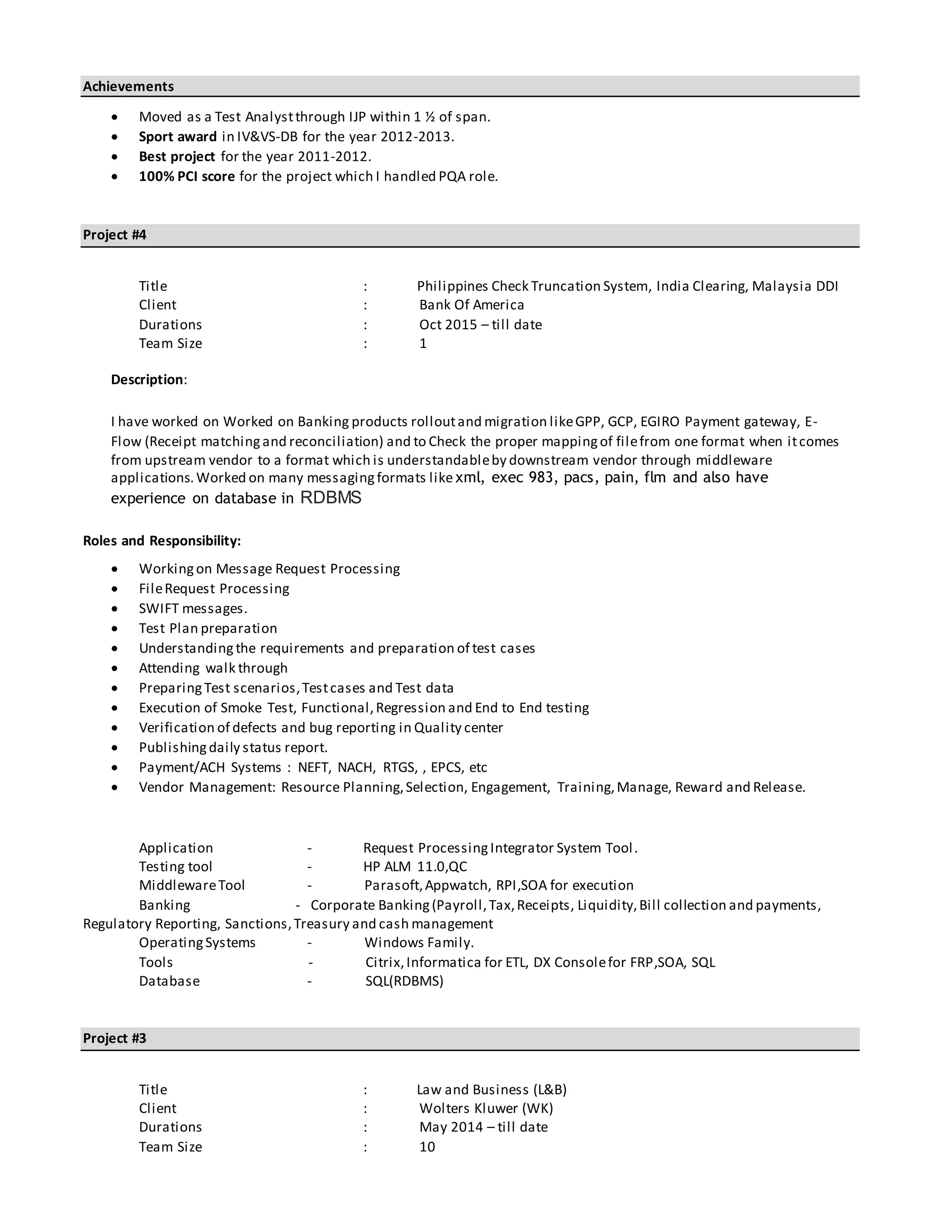 Sujith Kumar Resume- SSE | DOCX