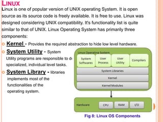 Presentation on Operating System & its Components | PPTX