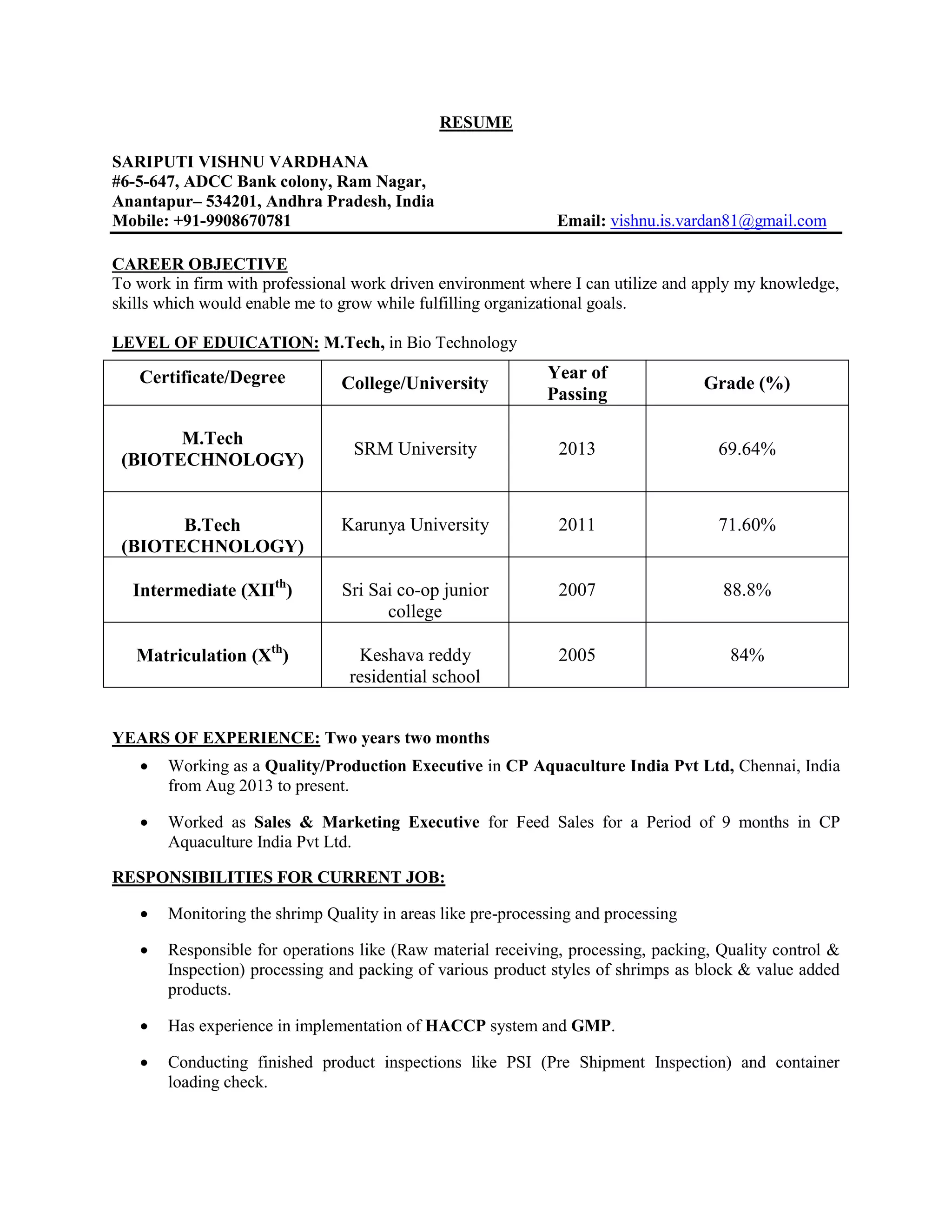 vishnu resume | PDF | Hinduism | Religion & Spirituality