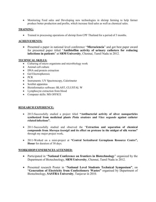 vishnu resume | PDF | Hinduism | Religion & Spirituality