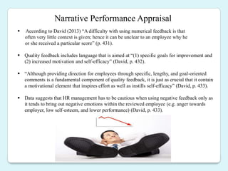 HRCU 646, Performance Appraisal, FINAL | PPT