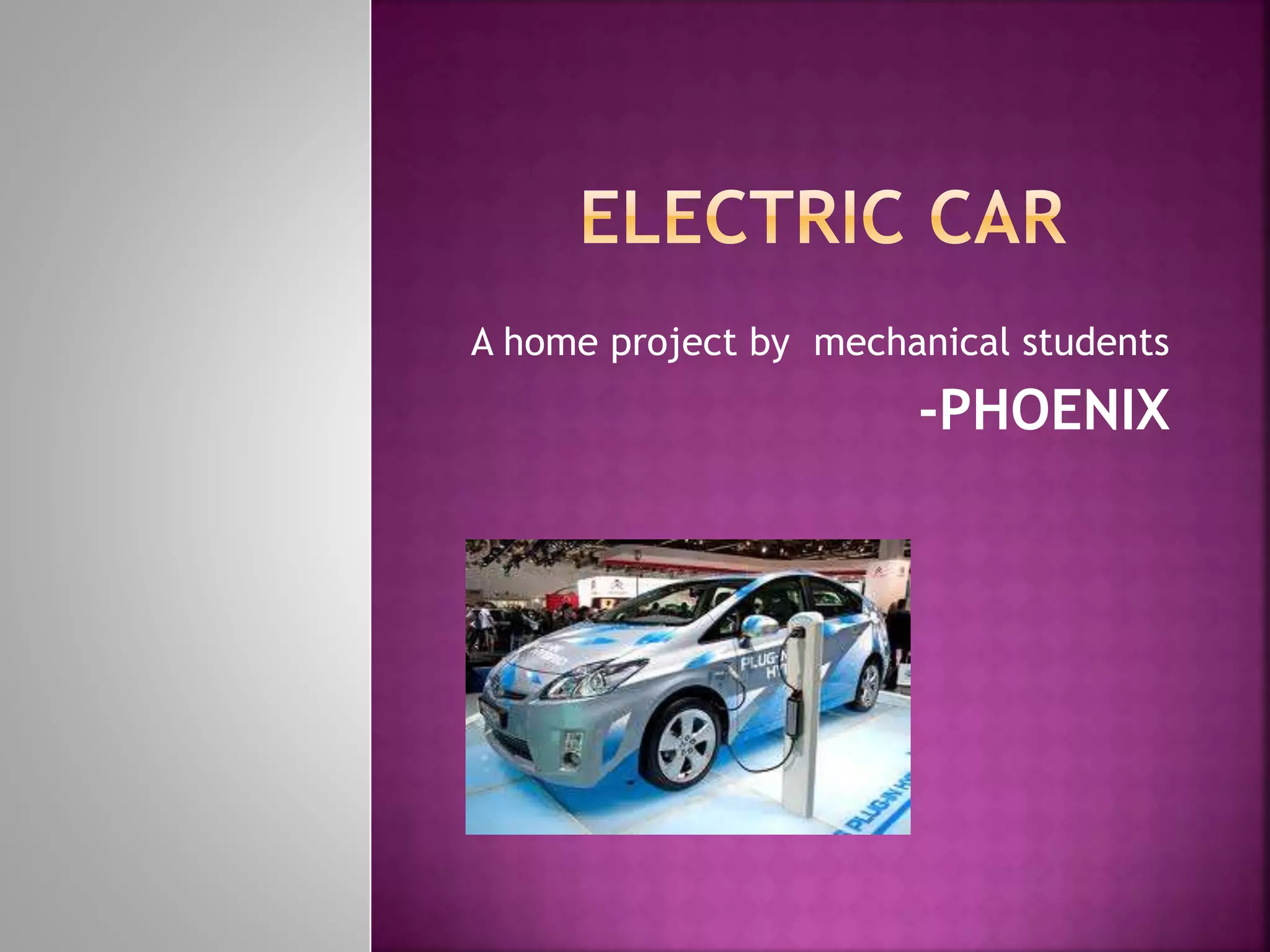 electric car presentation | PPTX
