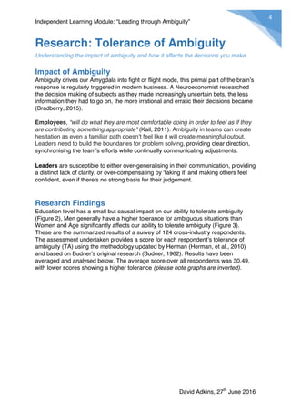 ILM - Ambiguity | PDF