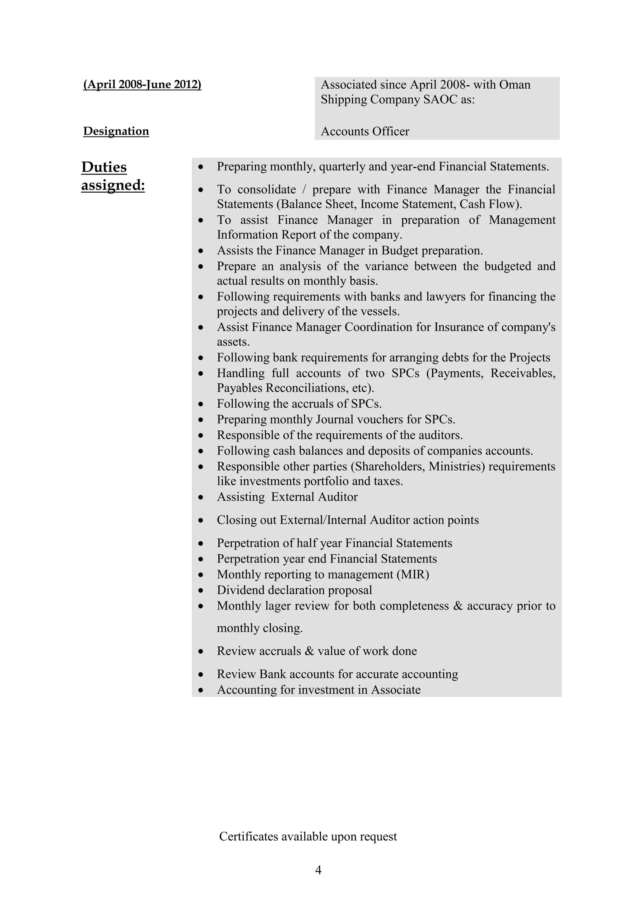 Nasser CV -2016 | PDF