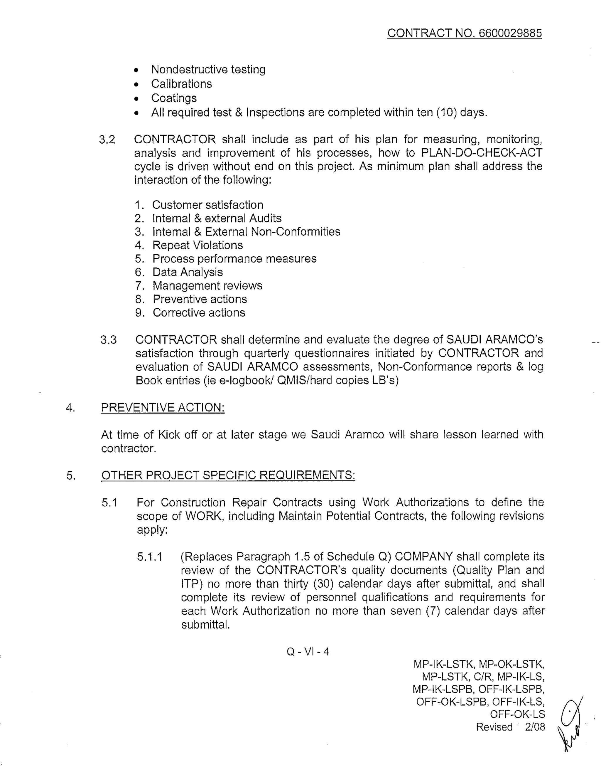 Schedule - Q - Copy | PDF