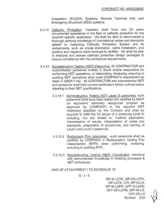 Schedule - Q - Copy | PDF