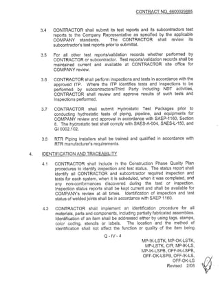 Schedule - Q - Copy | PDF