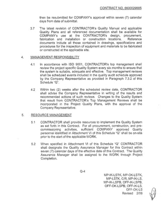 Schedule - Q - Copy | PDF