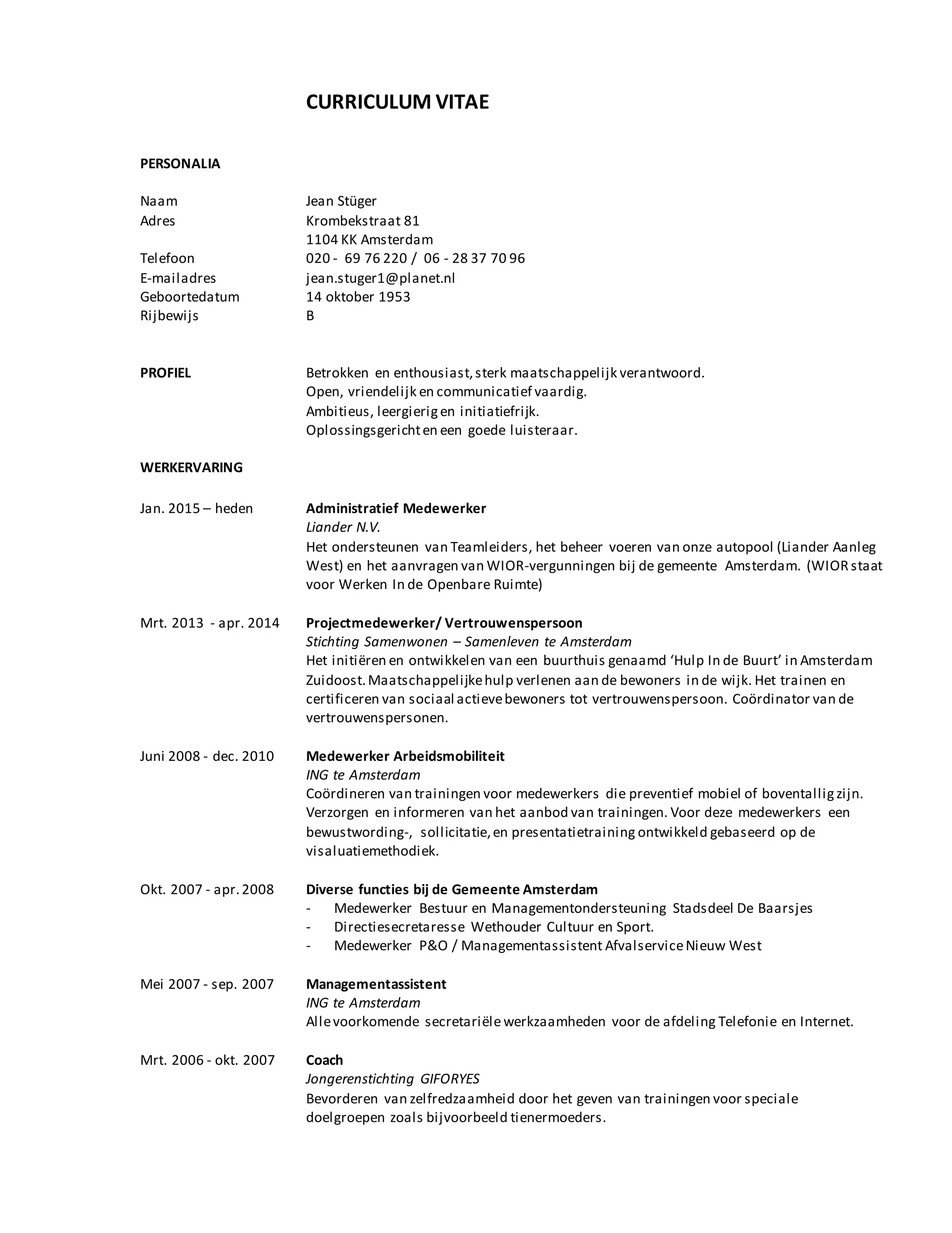 CV Jean Stuger 2014 | DOCX