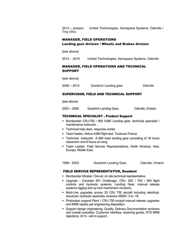 Ted Bouchier - CV | PDF