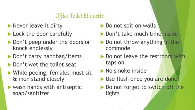 Presentation- Corporate Etiquette NKT | PPT