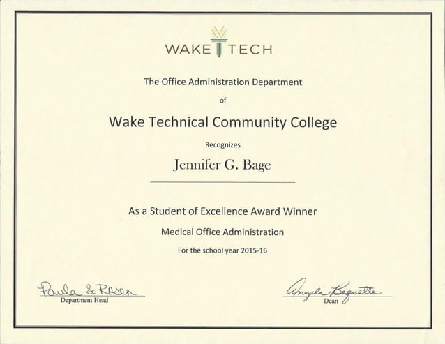 Student Excellence Award | PDF