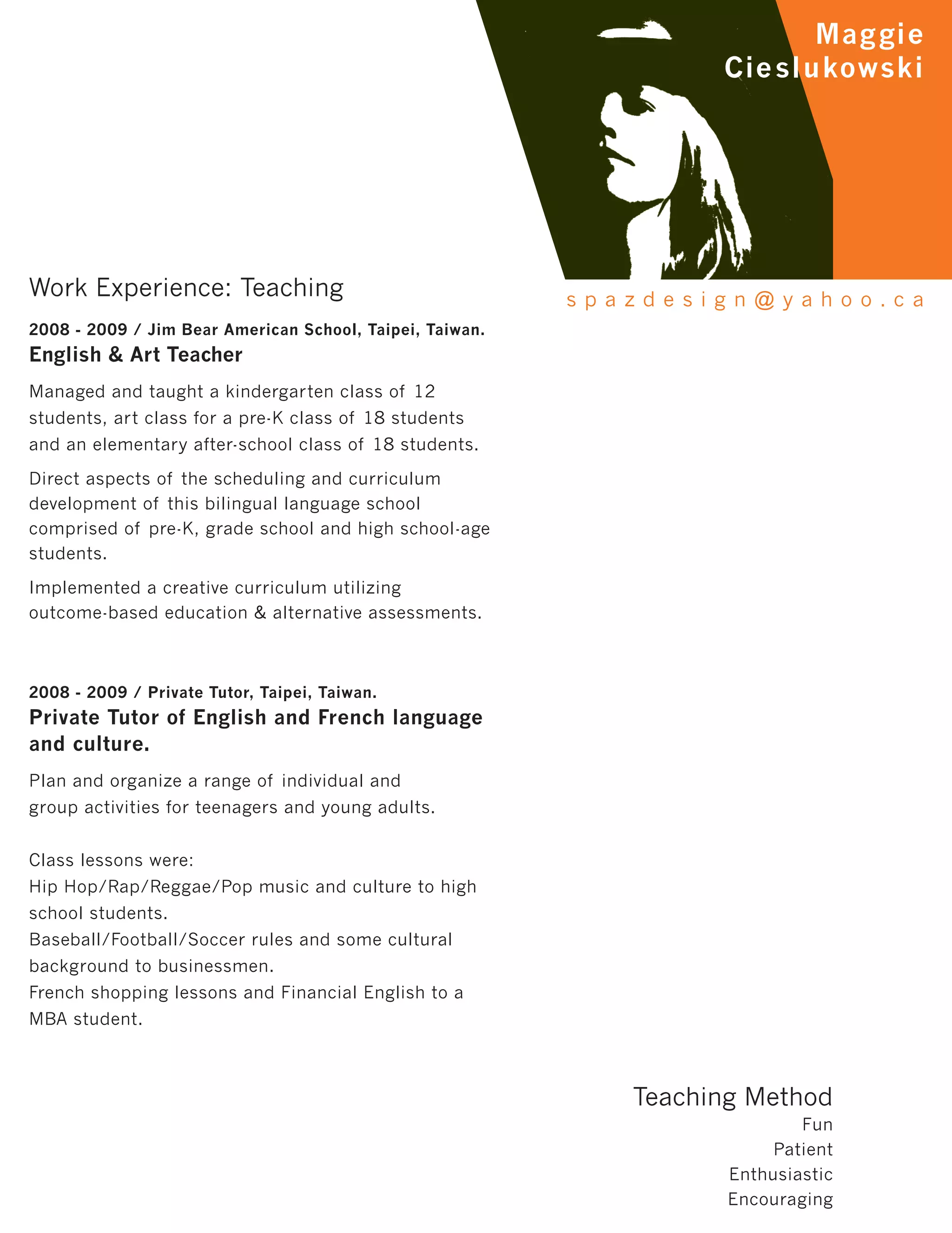 CVmaggiecieslukowski2014 | PDF