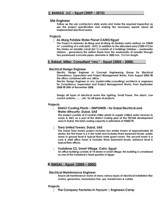 Ahmed Zahran C.V | PDF | Civil Engineering Industry | Industries