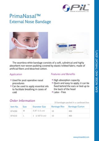 PIL Medical Supplies | PDF