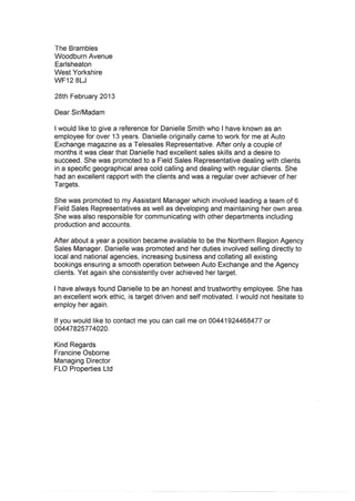 Reference Assistant Manager Auto Exchange | PDF