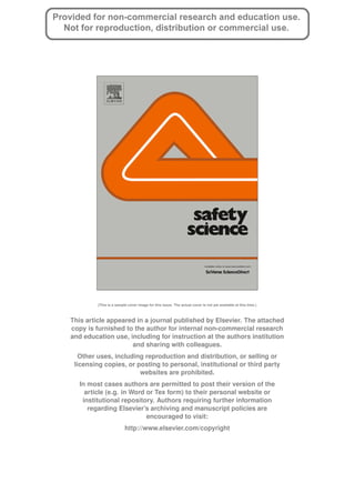 Safety Science Paper 1 | PDF