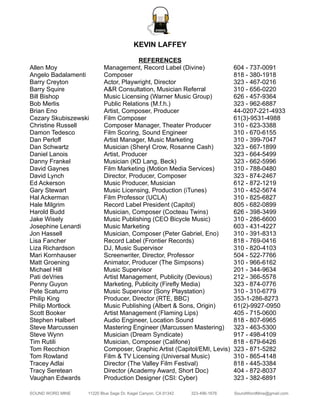 KL CV & Credits 2017 | PDF