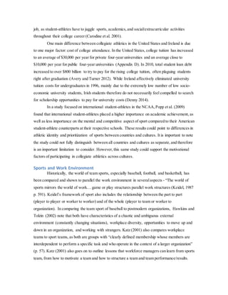 Female Managers and Sports - Master's Thesis | DOCX | Soccer | Sports