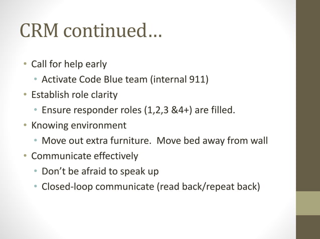 Before the Code Blue Team Arrives Powerpoint (Final) | PPTX