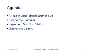Antlr part3 getting_started_in_c_sharp | PPTX