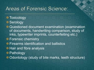 What is Forensic Science2 | PPT
