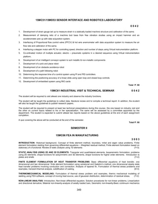 ME CIM syllabus | PDF