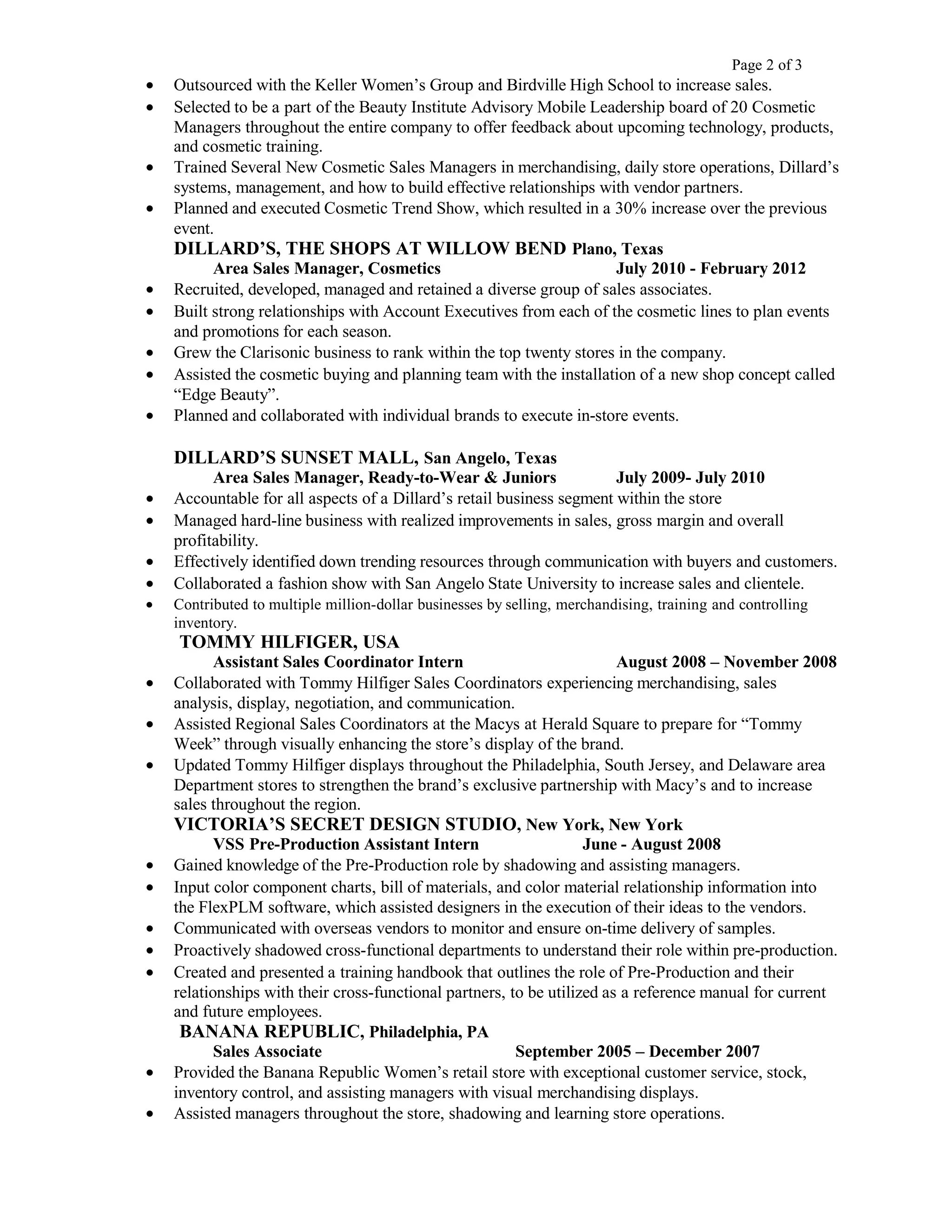 Alexandra Diaz Resume 2015 | DOC