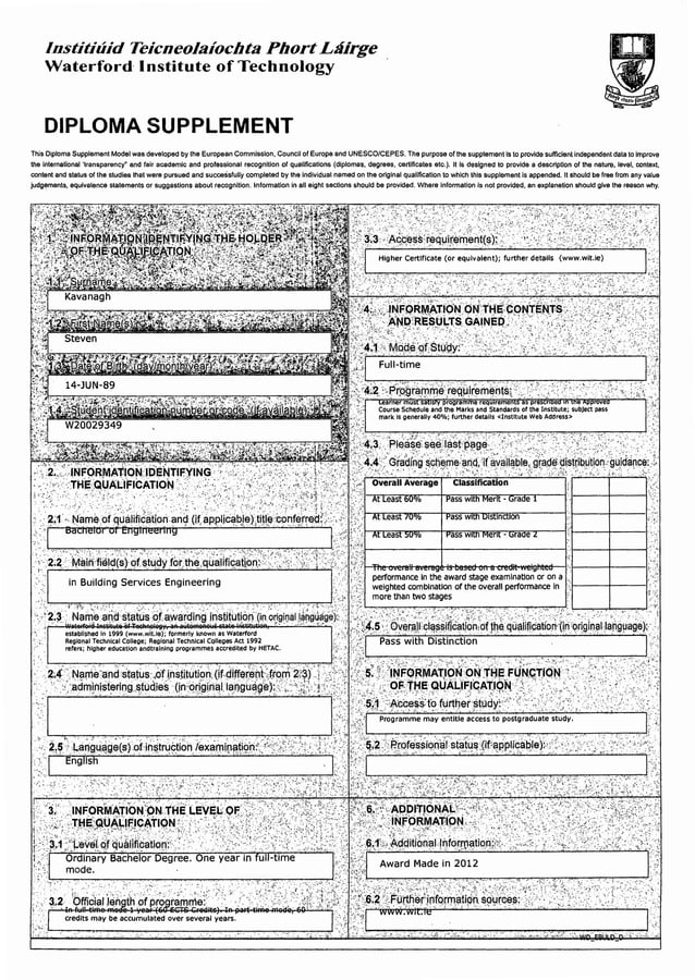 RD Academic Transcripts | PDF