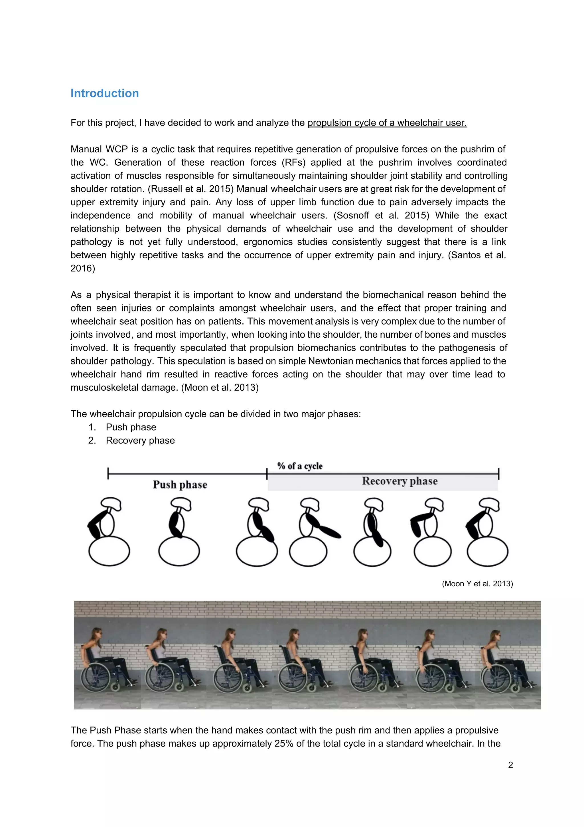 Biomechanics Wheelchair Propulsion | PDF