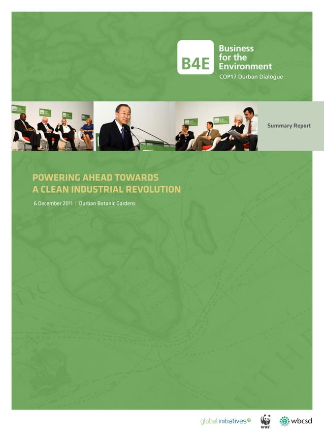 Summary Report B4e Cop17 Dialogue 2011 Durban Pdf