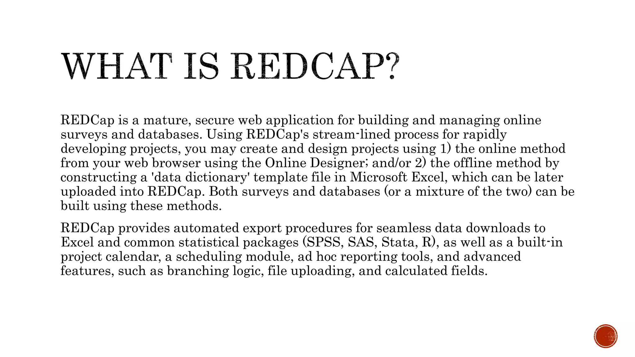 Wrangling RedCap_An Introduction and Inspiration | PPTX
