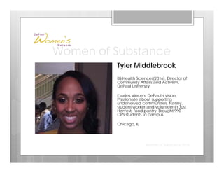 DePaulWOS.PPT2016GS | PDF