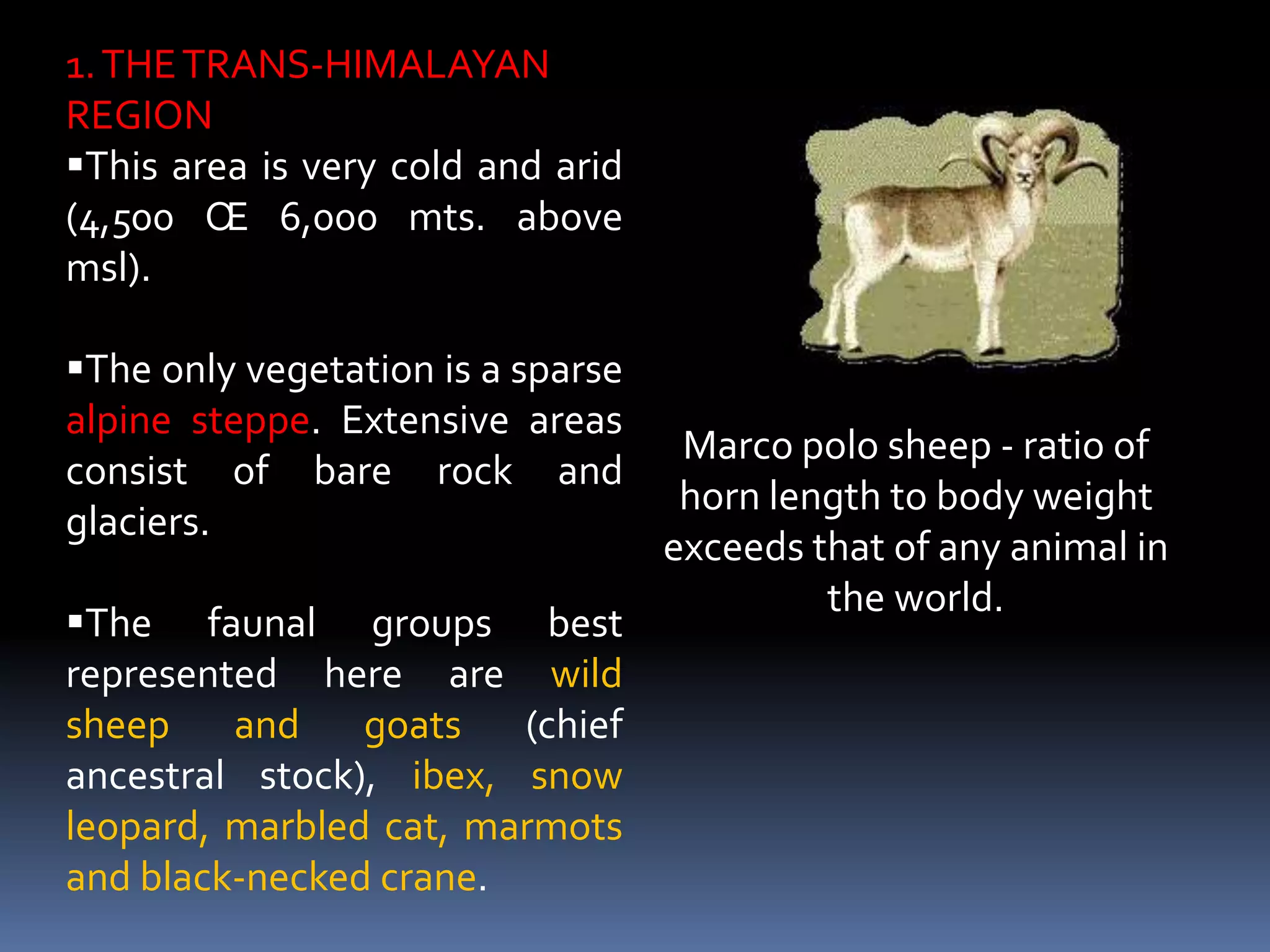 biogeographical classification | PPT