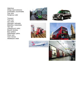 Transports and adjectives | PDF