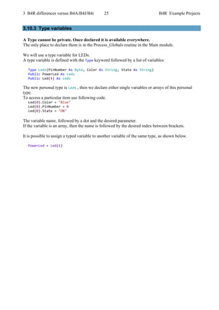 B4R Example Projects v1.9 | PDF