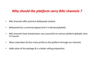 B4U International Profile | PPTX