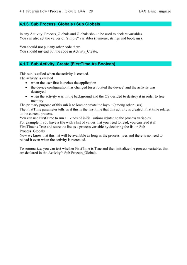 B4X Programming Language Guide v1.9 | PDF | Programming Languages | Computing