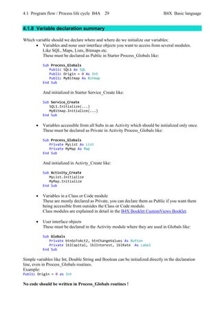 B4X Programming Language Guide v1.9 | PDF | Programming Languages | Computing