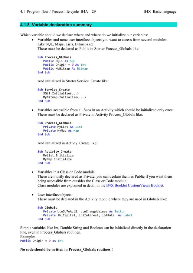 B4X Programming Language Guide v1.9 | PDF | Programming Languages | Computing